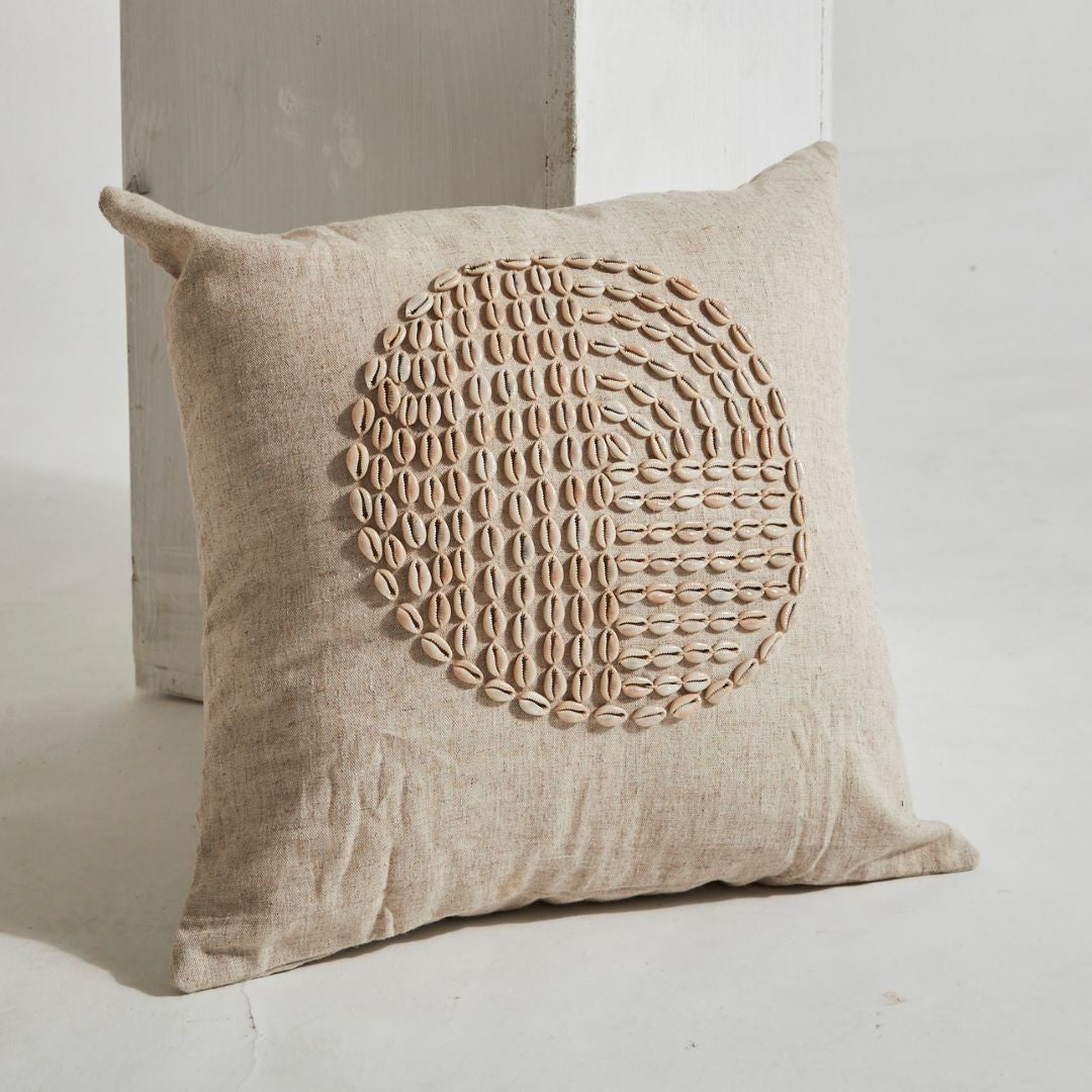 Cowrie Shell Cushion – All Spa Superstore